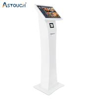 China 15.6 Inch Indoor Kiosk Touch Screen Monitor Lobby Standing Kiosk for sale