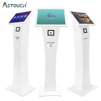 China 15.6 Inch Indoor Kiosk Touch Screen Monitor Lobby Standing Kiosk for sale