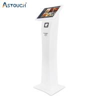 China 15.6 Inch Indoor Kiosk Touch Screen Monitor Information Lobby Standing for sale