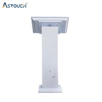 China Indoor Touch Screen Kiosk 15.6 Inch Retail Self Service Kiosk TUV for sale