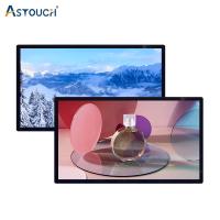 China 27 Inch Wall Mounted Digital Signage Pcap Electronic Advertising Displays for sale