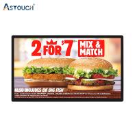 China 98 Inch Wall Mounted Indoor Advertising Player With CMS IR Touch for sale