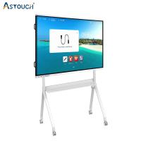 China 4K 98 Inch Smart Tech Interactive Whiteboard 4 Screen Share Google Play for sale