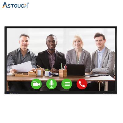 China 86 Inch Multi Touch Screen Monitor Octa Core Interactive Lcd Display RoHS for sale