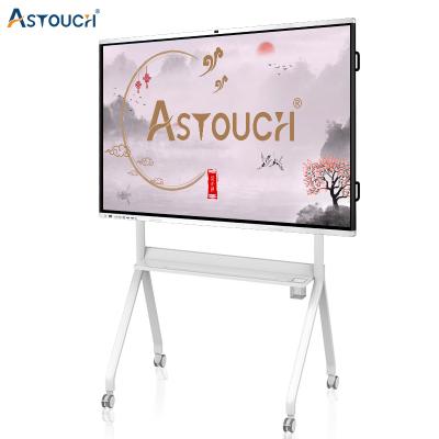 China Teaching 4K Whiteboard Customized 75 Inch Interactive Display Multitouch for sale