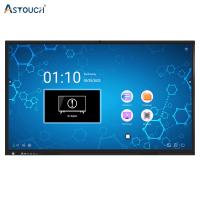 China OEM 65 Inch Interactive Flat Panel 60Hz Interactive Multi Touch Display HDMI for sale