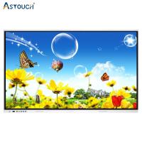 China 4K Interactive Touch Screen TV Panel 60Hz 85 Inch Anti Glare Octa Core for sale