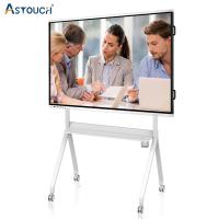 China Customized 75 Inch 4K LCD Interactive Flat Panel For Education Business for sale