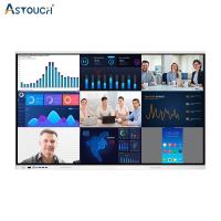 China 75inch Interactive Flat Panel IR Multi Touch Interactive Lcd Whiteboard for sale