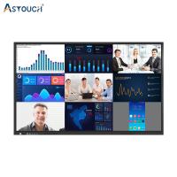 China Multimedia 4K Interactive Touch Panel HDMI 75 Inch Split Screens FCC for sale