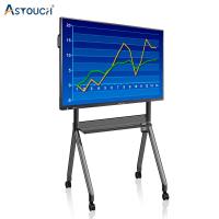 China Multimedia 4K Interactive Touch Panel HDMI 75 Inch Split Screens FCC for sale