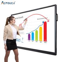 China 65 Inch Multi Touch Interactive Whiteboard DMS / MDM All In One Pc for sale