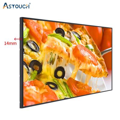 China 55 Inch Indoor Digital Manu Board Increase Customer Satisfaction Support OEM for sale