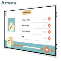 China 65 Inch Finger Touch Screen Interactive Whiteboard Monitor Smart Lcd Display Rohs for sale