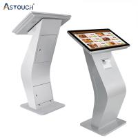 China Indoor Touch Screen Computer Kiosk 22 Inch Advertising Kiosk Display for sale