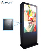 China 1500nits Retail Digital Signage Kiosk 98 Inch Totem Digital Outdoor for sale
