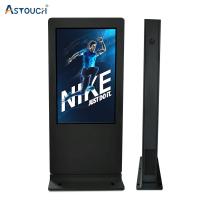 China OEM Digital Signage Totem Display Floor Standing 55 Inch IR Touch for sale