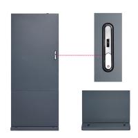 China 55 Inch Outdoor Digital Signage Totem 4K IP65 Floor Free Standing for sale