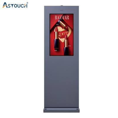 China OEM Black Floor Stand Digital Signage LCD TV 65 Inch Multi Functional for sale