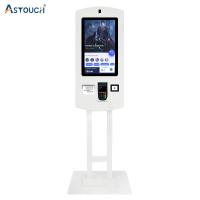 China Durable Self Ordering Kiosk 21.5 Inch Mcdonalds Interactive Kiosk TUV for sale