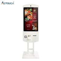 China Durable Self Ordering Kiosk 21.5 Inch Mcdonalds Interactive Kiosk TUV for sale