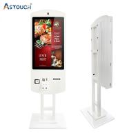 China 2K Restaurant Self Ordering Kiosk Mcdonalds Pcap Touch 32 Inch for sale