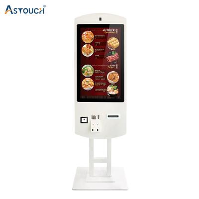 China OEM Self Ordering Kiosk 21.5 Inch Customer Service Kiosk Computer for sale
