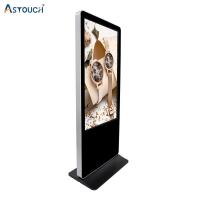 China Indoor Touchscreen Digital Signage Advertising Display 55 Inch FCC for sale