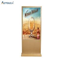 China 55 Inch Digital Signage Displays 350nits Advertising LCD Display OEM for sale