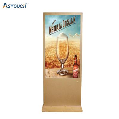 China 55 Inch Digital Signage Displays 350nits Advertising LCD Display OEM for sale