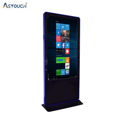 China 2K / 4K Digital Signage Displays Kiosk 65 Inch Lcd Display OEM for sale