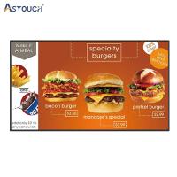 China ODM Digital Advertising Player Sturdy Digital Menu Boards For Restaurants SGS for sale