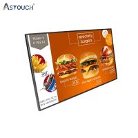China 2K Digital Menu Boards For Advertising 43 Inch Signage Players FCC for sale