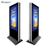 China Indoor Totem Digital Signage Display / Floor Standing LCD Advertising Player ODM for sale
