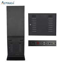 China 65 Inch High Brightness Floor Standing Digital Signage With Pcap Touch for sale