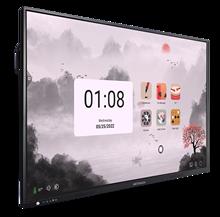 China 50 Point 450cd/M2 15w Interactive Flat Panel Display Built In Speakers for sale