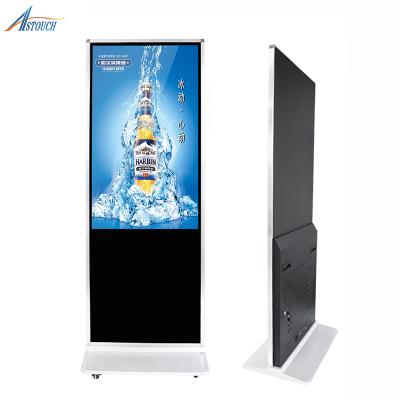 China 32-98 Inch 1920*1080 Floor Standing Advertising Player Indoor Device for sale