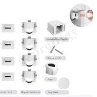 China Customize Baby Safety Lock Strong Magnet Child Proofing Cabinet Lock for sale