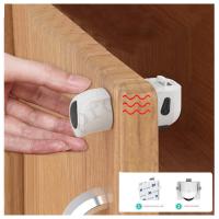 China Customize Baby Safety Lock Strong Magnet Child Proofing Cabinet Lock for sale