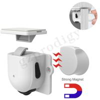 China Manufacturer Practical Sturdy Magnetic Safety Lock For Drawers ABS Material for sale