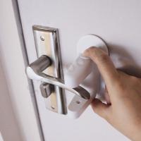 China DB002 Easy Lock Lever Door Handle Baby Safety Products White Color for sale