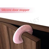 China C Shape Finger Pinch Guard Protect Door Stop Baby Safety Products for sale