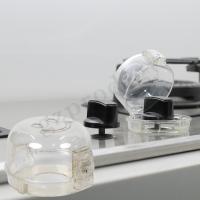 China Adhesive Fixing Large Size Transparent Gas Oven Knob Safety Cover for sale