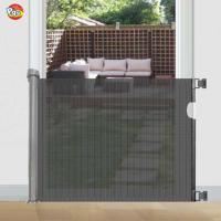 China Prodigy Printable Mesh Retractable Baby Gate 71 Inch Alu Alloy Material for sale
