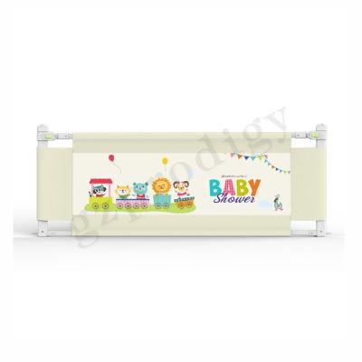 China Cute Free Punching Adjustable And Durable Childproof Bed Safety Fence for sale