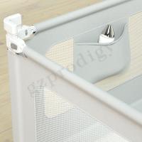 China Visible Grey Iron Baby Bed Rail Detachable Vertically Lifting for sale