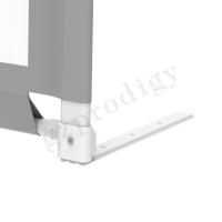 China Childproof 2m Baby Bed Rail Guard Anti Collision With Double Lock for sale