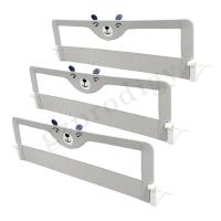 China Portable To Use Breathable Mesh Cartoon Protect Baby Safety Extra Long Bed Rail for sale
