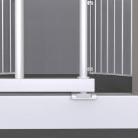 China Prodigy Sturdy Removable Metal Baby Fence , Detachable Play Yards Foldable Baby Playpen for sale