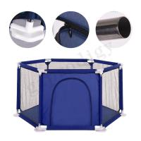 China Prodigy Hexagonal Portable Baby Playard Multicolor Oxford Fabric Portable Baby Playard for sale